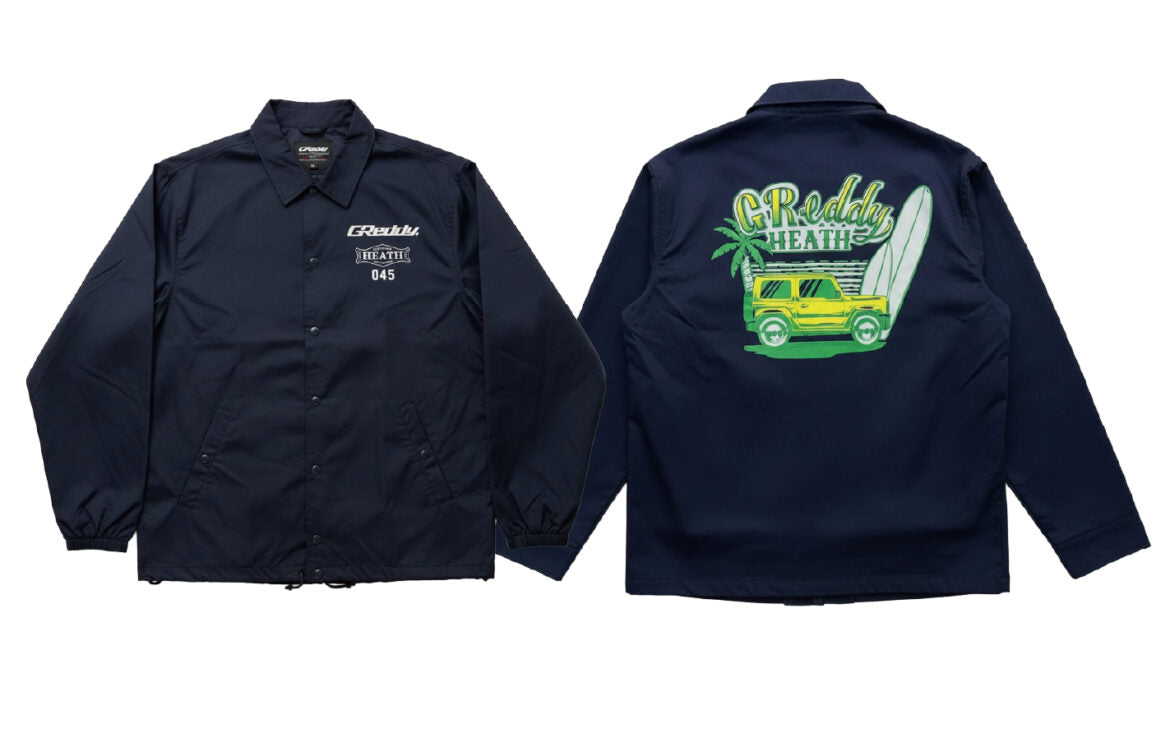 GReddy TRUST Japan GReddy Coach Jacket Surfing Navy M – GReddy UK